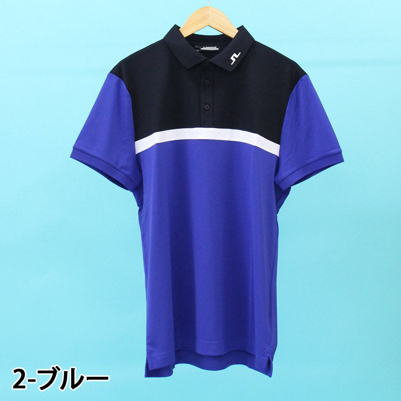 J.リンドバーグ J.LINDEBERG ストレッチ バックブリッジ半袖ポロシャツ