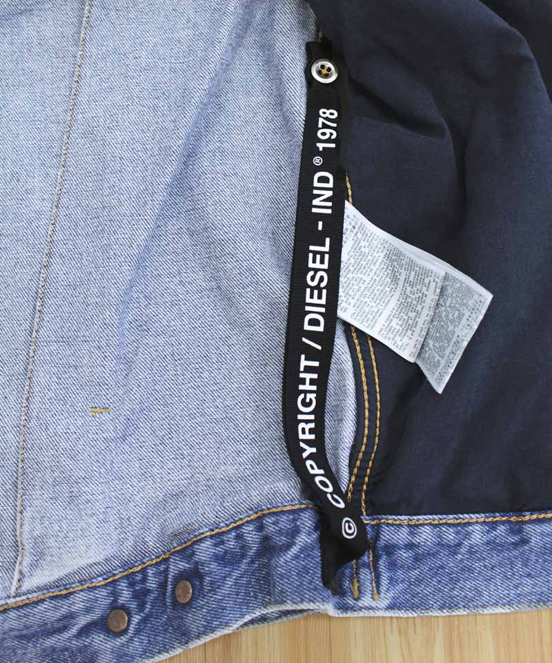 DIESEL ディーゼル メンズ ジャケット ヴィンテージ加工 デニム DIESEL ディーゼル メンズ ジャケット ヴィンテージ加工 デニム